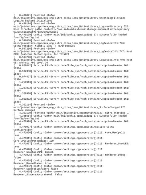 Citra Log Txtold Pdf Computer Science Software Engineering
