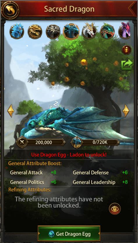 Ladon Dragon Guide Evony Dragons Explained