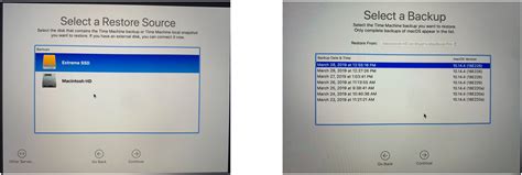 how to restore from a time machine backup imore