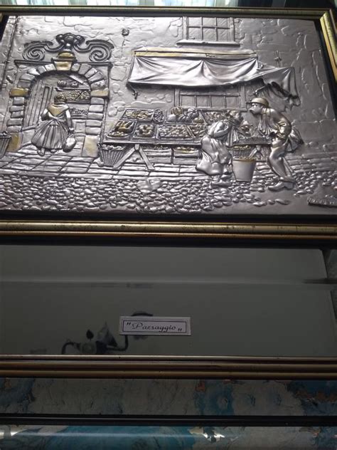 Картина на срібліpaesaggio італія — ціна 2500 грн у каталозі Картини Купити товари для дому