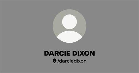 Darcie Dixon Instagram Tiktok Linktree
