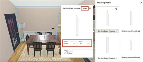 How To Add Moulding To Your 3d Floor Plan Houzz Pro