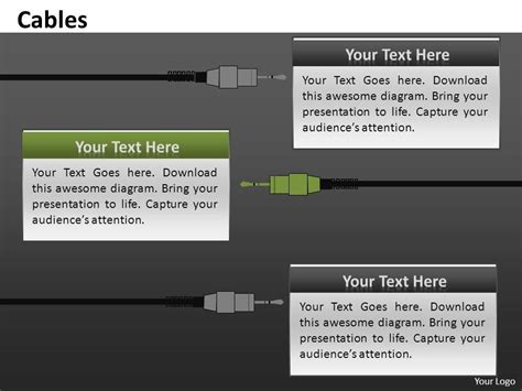 Cables Powerpoint Presentation Slides DB PowerPoint Templates Download PPT Background