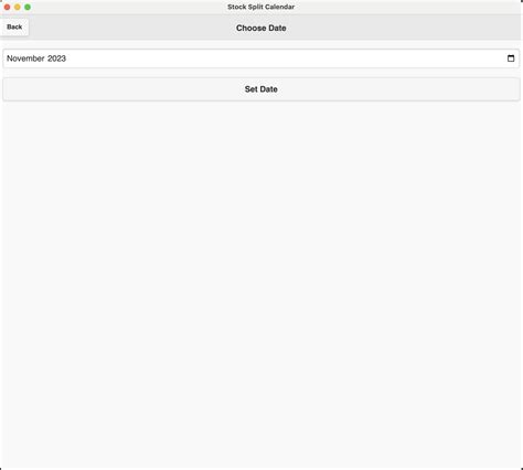 Install Stock Split Calendar On Centos Using The Snap Store Snapcraft