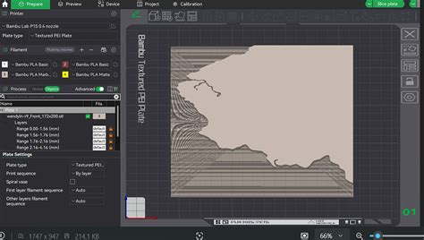 can t assign colors using height range modifier bambu firmware