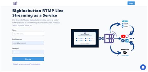Bigbluebutton Meeting Streaming To Rtmp Server By Nandapritam Fiverr