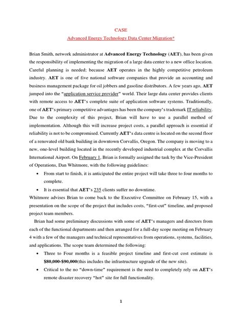 case aet pdf power supply data center