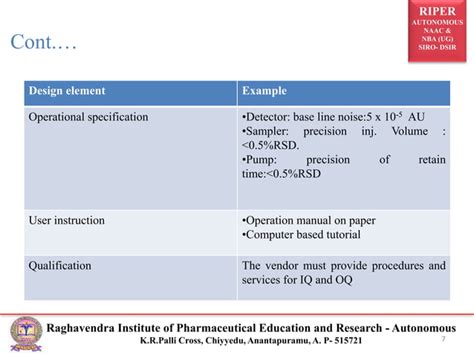 Qualification Of Hplc Pptx Qualification Of Hplc Pptx