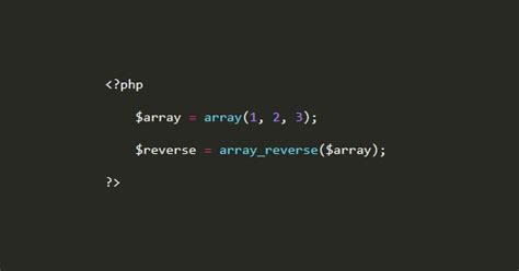 Dar La Vuelta A Un Array En Php Programador Wordpress