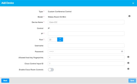 Appendix H Configure Cisco Touch 10 Custom Conferencing