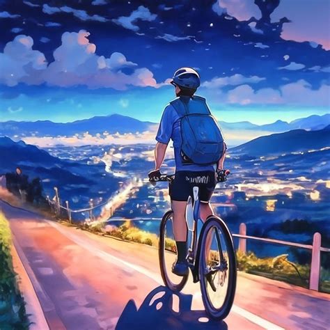 Anime Bicycle Wallpapers Top Free Anime Bicycle Backgrounds