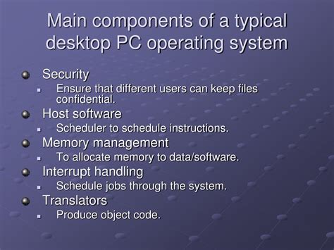 Ppt The Functions Of Operating Systems Powerpoint Presentation Free Download Id 6543260