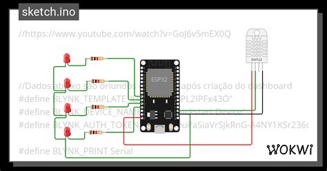 Blynkexampleconectqstart Wokwi Esp32 Stm32 Arduino Simulator