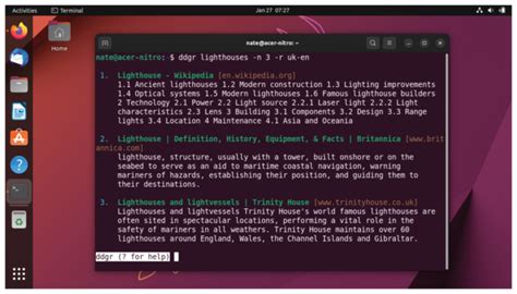 Tutorial Ddgr Linux Magazine