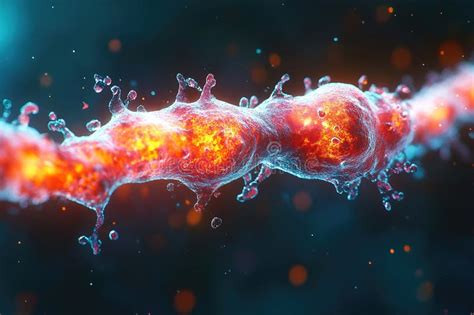 Exploration Pink Sperm Reproduction Cell Natural Environment Under