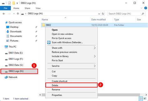 Delete Mailbox Database In Exchange Server ALI TAJRAN