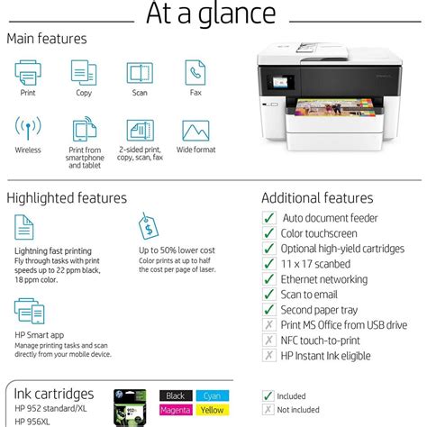 Impresora Color Todo En Uno HP OfficeJet Pro 7740 De Gran Formato Con