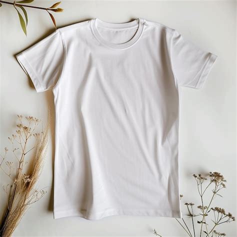 색 평평한 티셔츠 모 색 배경 프리미엄 사진