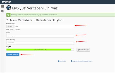 Cpanel Mysql Database Oluşturma Blogİxirhost