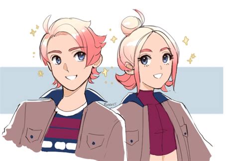 Taunie And Urbain Pokemon And More Drawn By Roseovt Artist Danbooru