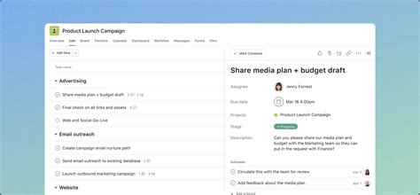 explore asana project task features asana