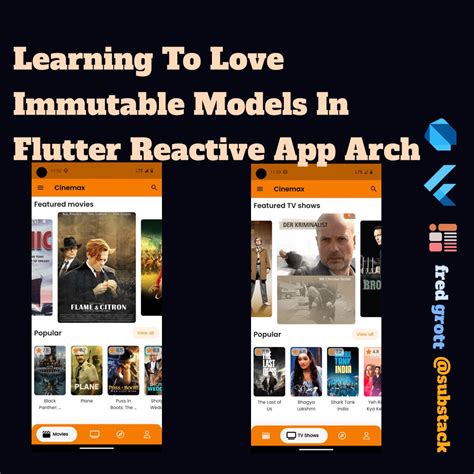 Learning To Love Immutable Models In Flutter Reactive App Arch