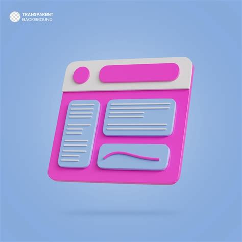 Free Psd Analytics Ui App Interface Isolated 3d Icon