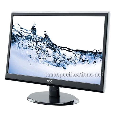 Aoc E2050swda Monitor Technical Specifications
