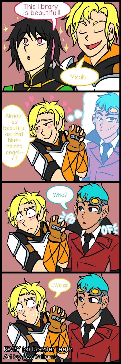 Jaune Is Thinking Of Neptune Atsusakaneytza R RWBY