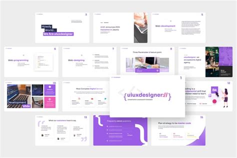digital ui ux designer keynote incl digital and ui envato