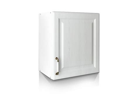 Кухненски шкаф горен с една врата за аспиратор Rustic Va50 бял • Модулна кухня Rustic бяла