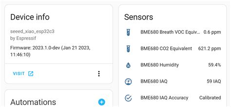 Bme680 Bsec Esp32 C3 Support · Issue 2072 · Esphomefeature Requests