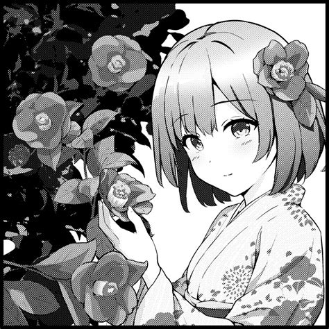 Safebooru 1girl Absurdres Black Border Blush Border Bush Commentary