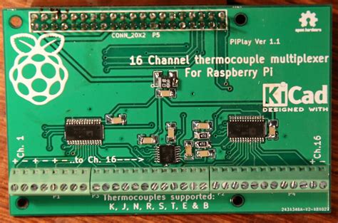 Gallery Channel Thermocouple Multiplexer For Raspi Hackaday Io