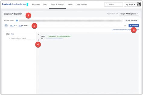 เรียนรู้การทำงานกับ Facebook Api ผ่านแอพ Graph Explorer Nextflow