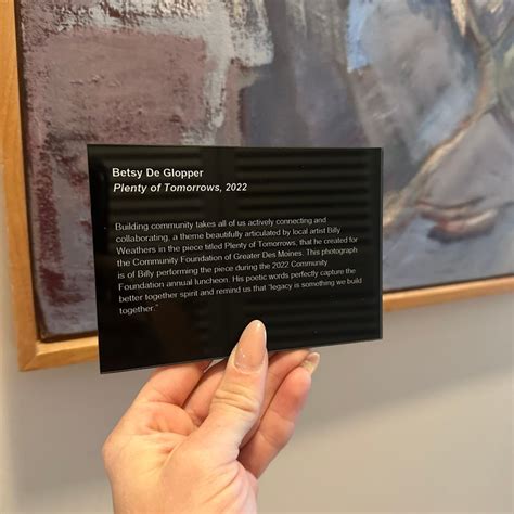Custom Museum Plaque Etsy