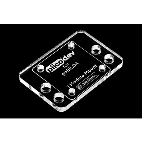 Single Piicodev Module Mount For Gobilda Buy In Australia Ce09230