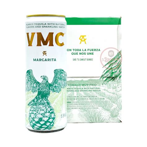 Vmc Margarita Cocktail 4pk Cans Drink By Canelo Alvarez 3brothersliquor
