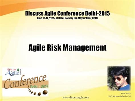 Pptx Agile Risk Management Presented By Ankit Tandon Dokumentips