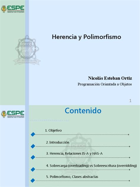 herencia y polimorfismo pdf herencia programación orientada a