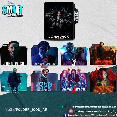 John Wick Collection Folder Icon By Hemasmart On Deviantart