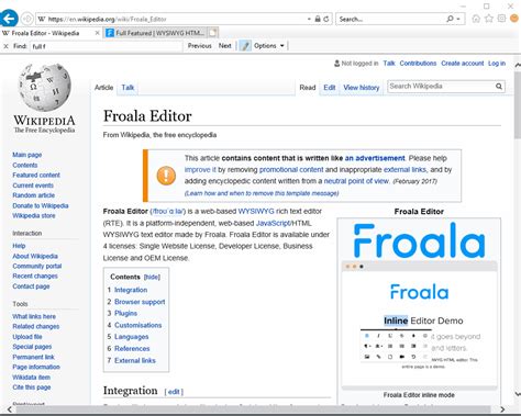 Bug Ie11 Throws Nomodificationallowederror Exception · Issue 2728 · Froalawysiwyg Editor