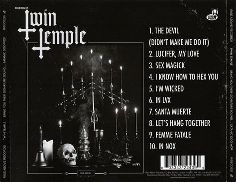 Bring You Their Signature Sound Twin Temple Gothic Industrial Music Archive