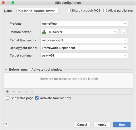 Publishing Applications To Iis Azure Aws And More Using Rider