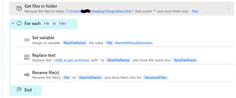 Solved Rename Files Using Regex In Pad Power Platform Community