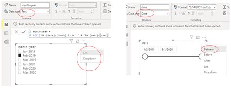 Solved Date Slider For Months Microsoft Power Bi Community