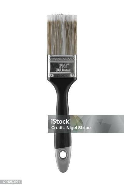 1 1 2381mm 1 인치 데코레이터 페인트 브러시와 클리핑 경로가있는 흰색 0명에 대한 스톡 사진 및 기타 이미지 0명 Diy 강철 Istock