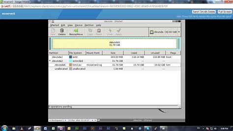Re Partitioning A Thick Provisioned Virtual Disk Vmware Ubuntu Virtualization Spiceworks
