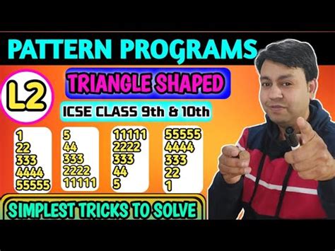 Java Triangle Pattern Programs Part Triangle Pattern Programs Nested Loop Patterns In