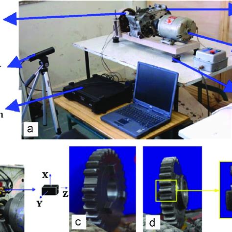 A Experimental Setup B Accelerometer Location C Broken Teeth Download Scientific